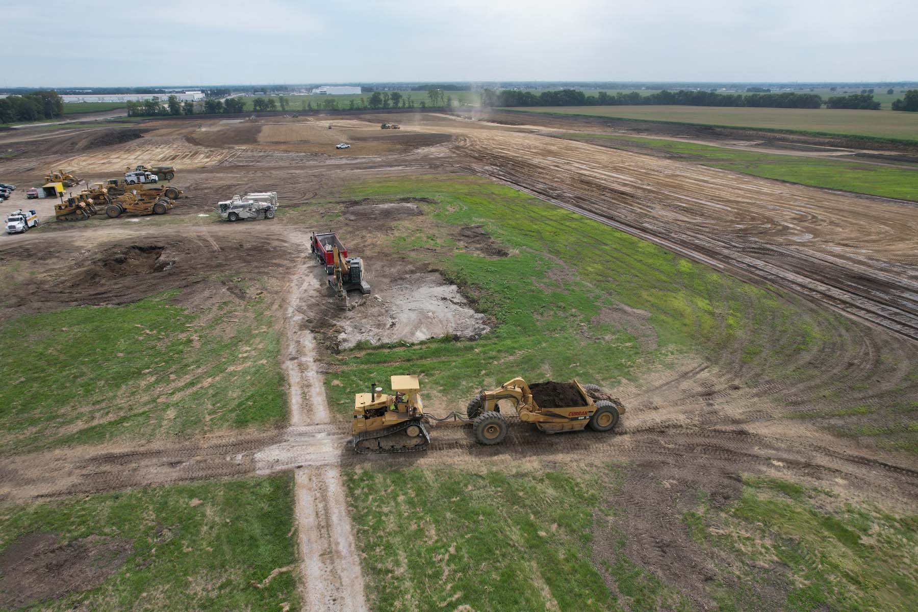 DHL Plainfield Mass Grading | Keeley